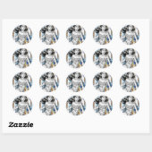 Wonder Woman Collage 4 Classic Round Sticker | Zazzle