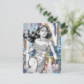 Wonder Woman Collage 4 Postcard | Zazzle