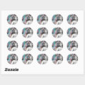 Wonder Woman Collage 6 Classic Round Sticker | Zazzle