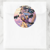 Wonder Woman Comic Cover #1 Classic Round Sticker | Zazzle