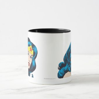 Wonder Woman Face Mug | Zazzle