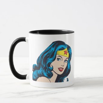 Wonder Woman Face Mug | Zazzle