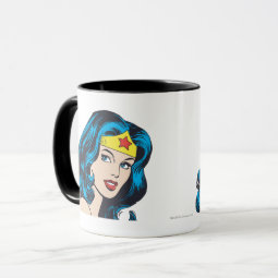 Wonder Woman Face Mug | Zazzle