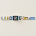 Wonder Woman Flying Forward Apple Watch Band | Zazzle
