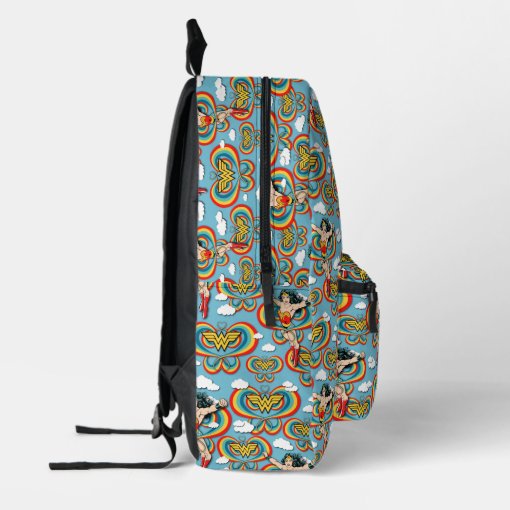 Wonder Woman Flying High Pattern Printed Backpack | Zazzle