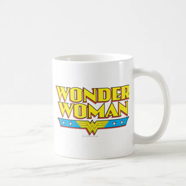Wonder Woman Name and Logo Coffee Mug | Zazzle