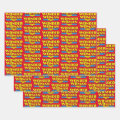 Wonder Woman Name and Logo Wrapping Paper Sheets | Zazzle