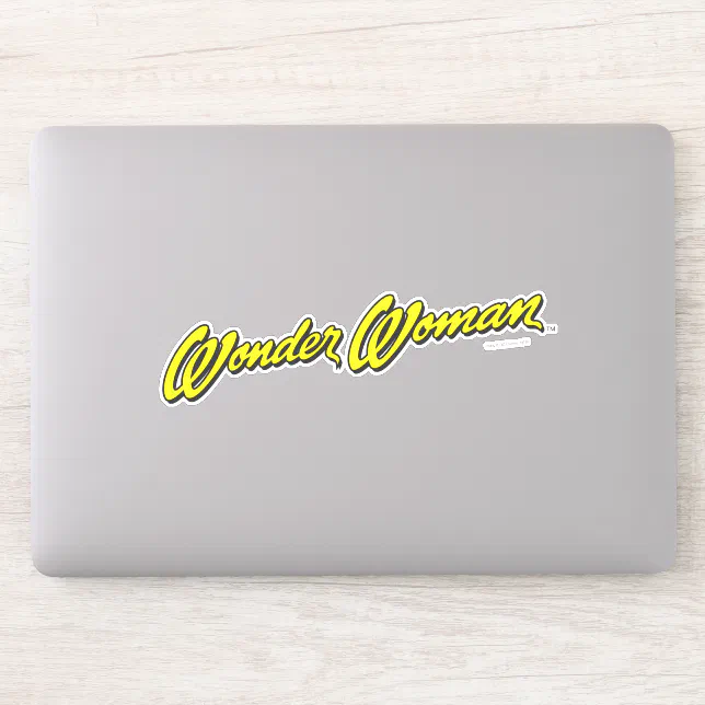 Wonder Woman Name Sticker | Zazzle