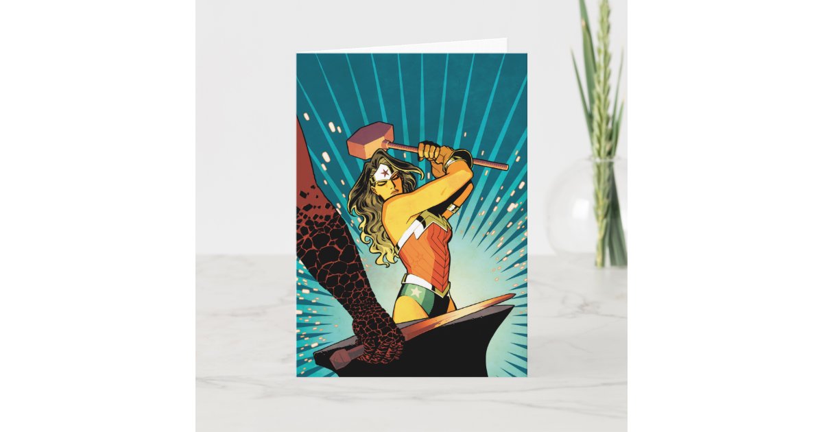 Wonder Woman New 52 Comic Cover #7 Card | Zazzle