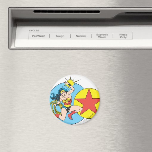 Wonder Woman Red Star Magnet | Zazzle