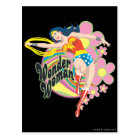Wonder Woman Retro Glam Character Art Postcard | Zazzle.com