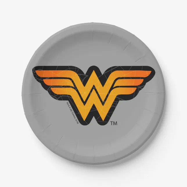 Wonder Woman | Seasonally Inspired Logo Paper Plates | Zazzle