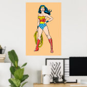 Wonder Woman Standing Poster | Zazzle