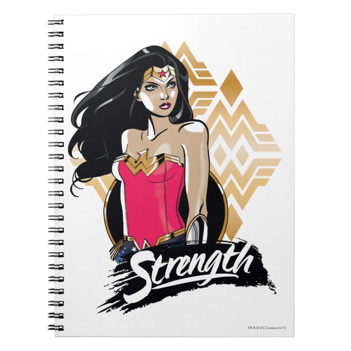 Wonder Woman Strength Notebook | Zazzle.com