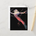 Wonder Woman Sunset Sky Silhouette Postcard | Zazzle