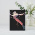 Wonder Woman Sunset Sky Silhouette Postcard | Zazzle