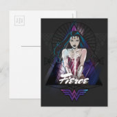 Wonder Woman Tribal Triangle Postcard | Zazzle