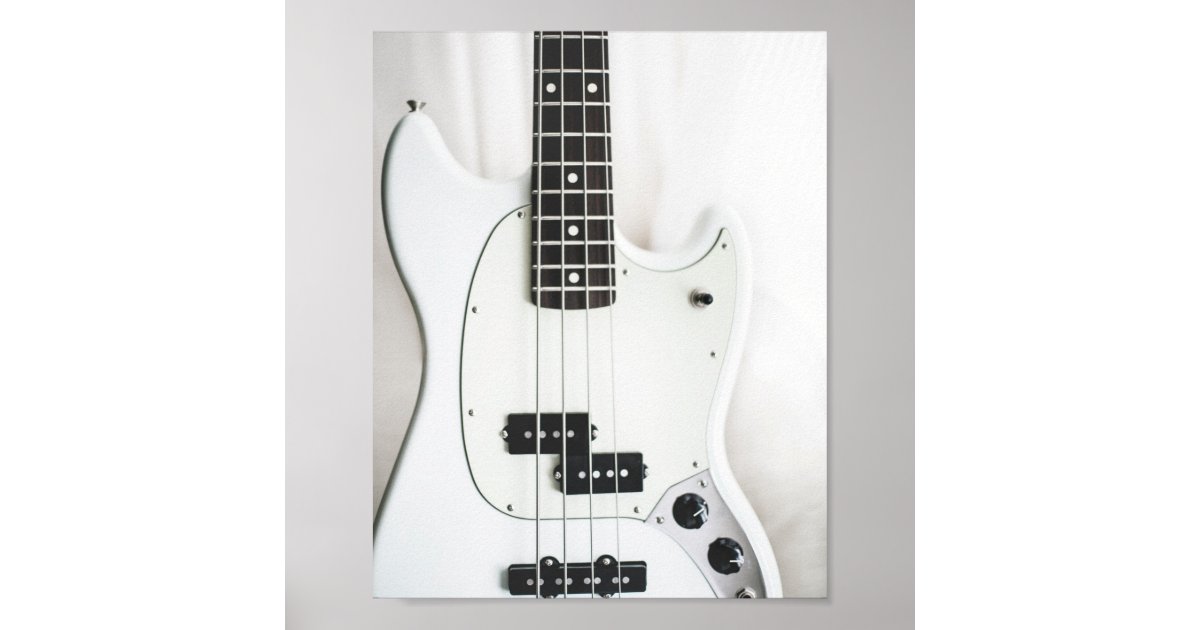 Wonderful Bass Guitar Poster | Zazzle