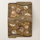 Wonderful noble steampunk design file folder | Zazzle