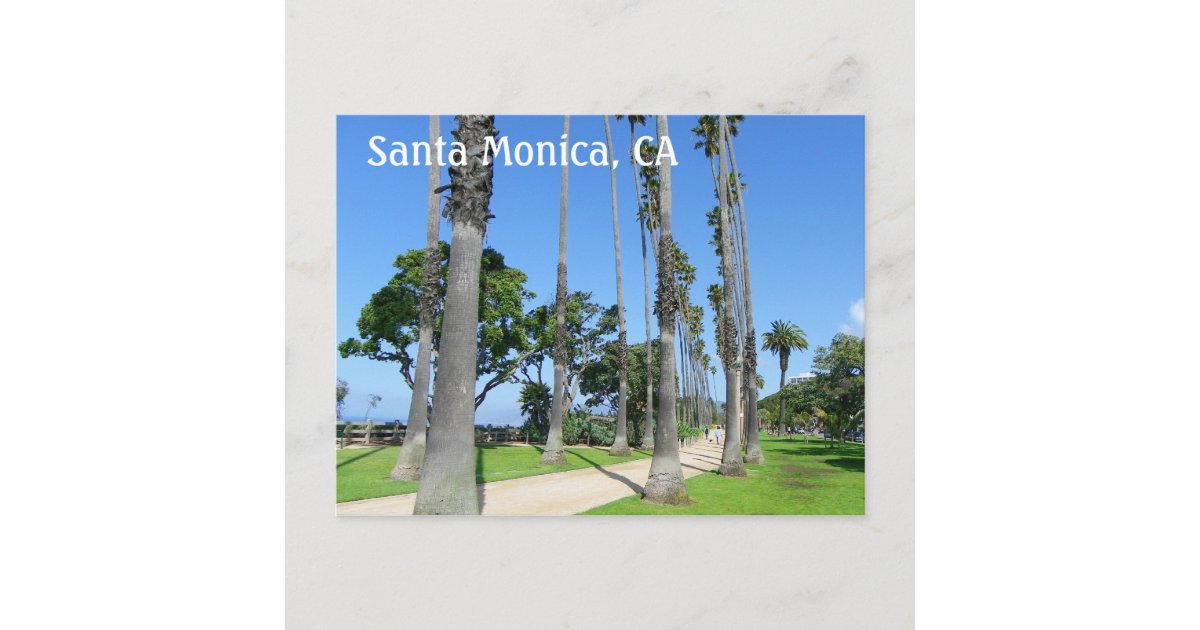 Wonderful Santa Monica Postcard! Postcard | Zazzle