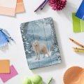 Wonderful white wolf iPad pro cover | Zazzle