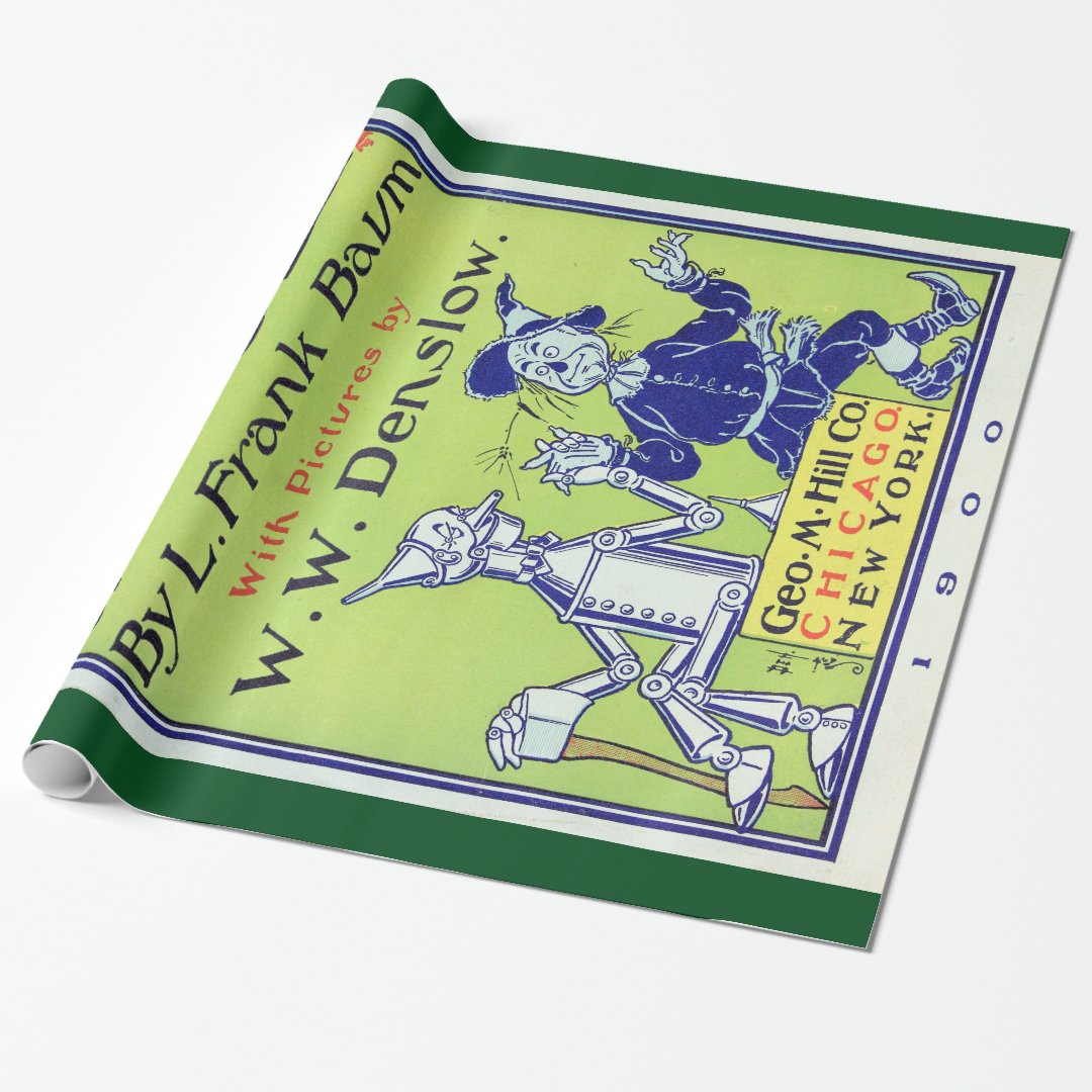 Wonderful Wizard of Oz Wrapping Paper | Zazzle