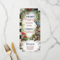 Wonderland Menu | Zazzle