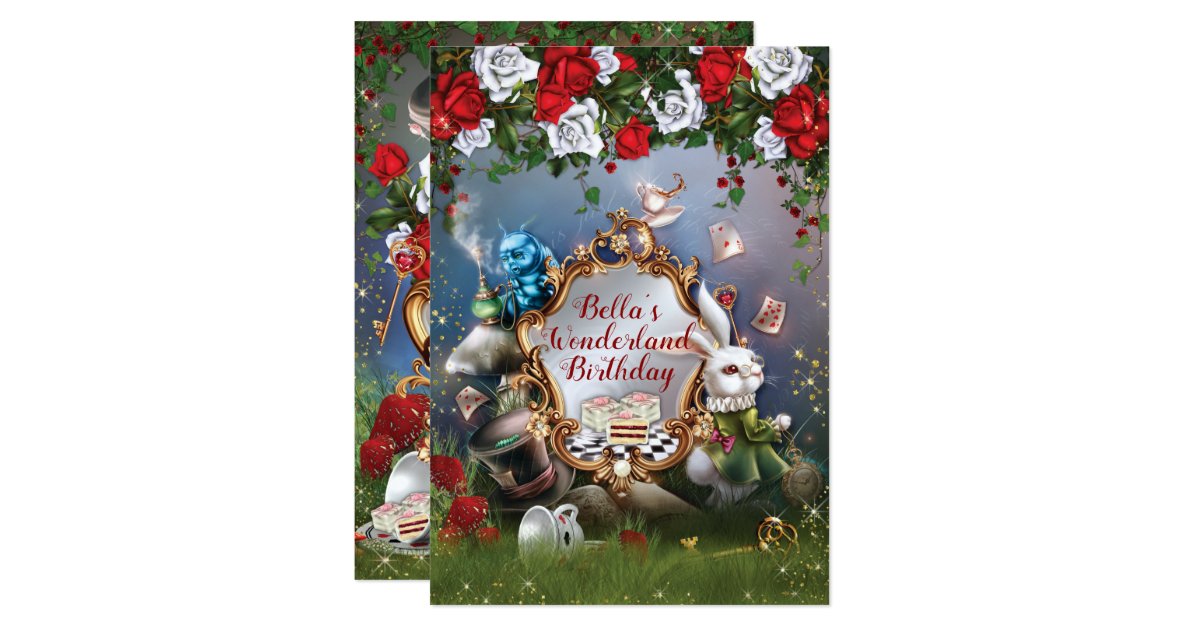 Wonderland Party Invitation | Zazzle.com