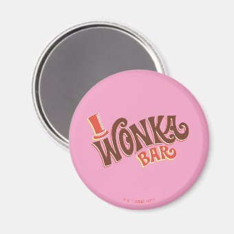Wonka Bar Logo Magnet | Zazzle