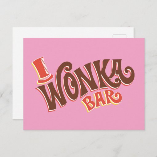 Wonka Bar Logo Postcard | Zazzle
