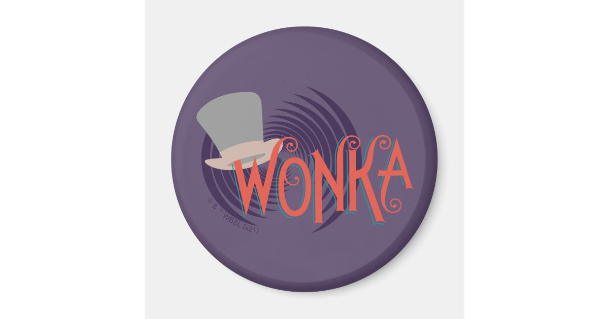 Wonka Spiral Logo Magnet | Zazzle