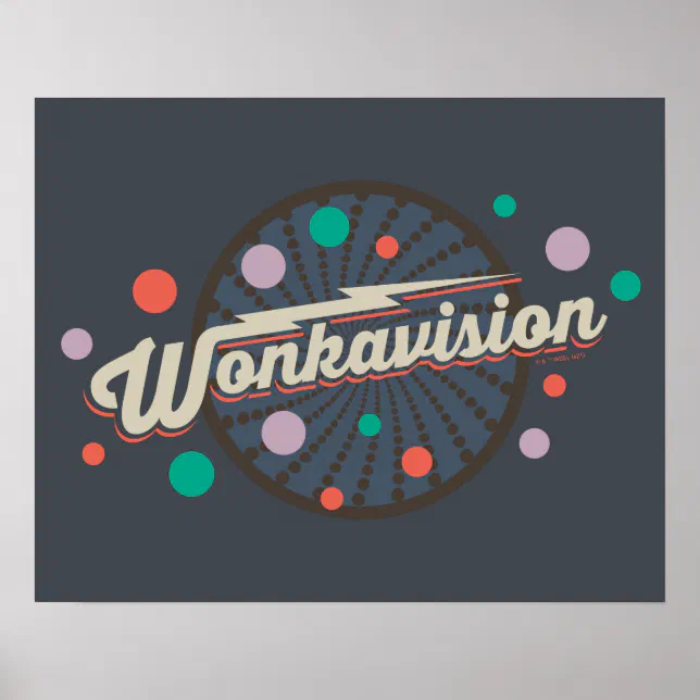 Wonkavision Logo Poster | Zazzle