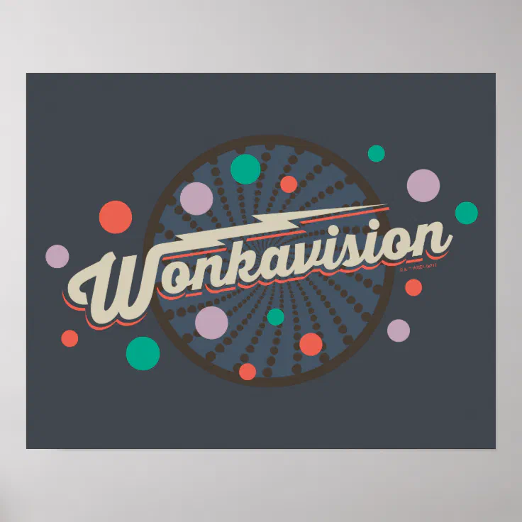 Wonkavision Logo Poster | Zazzle
