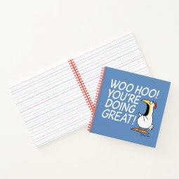 WOO HOO! YOU'RE DOING GREAT! Sandra Boynton Notebook | Zazzle