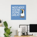 WOO HOO! YOU'RE DOING GREAT! Sandra Boynton Poster | Zazzle
