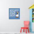 WOO HOO! YOU'RE DOING GREAT! Sandra Boynton Poster | Zazzle