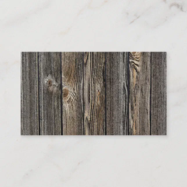 Wood Background Business Card | Zazzle