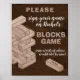 Wood Blocks Party Event Guestbook Sign Guest Book | Zazzle