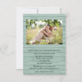 Wood Boards Background - 3x5 Graduation Party Invitation | Zazzle