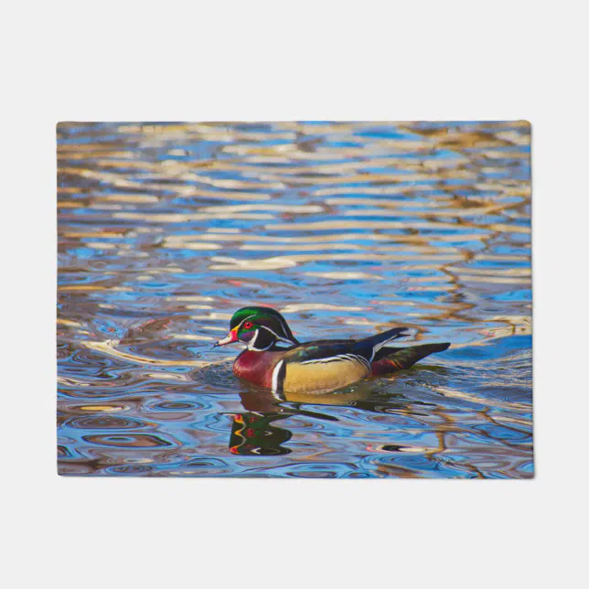 Wood Duck Door Mat | Zazzle