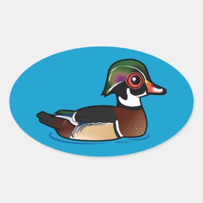Cute Wood Duck by Birdorable