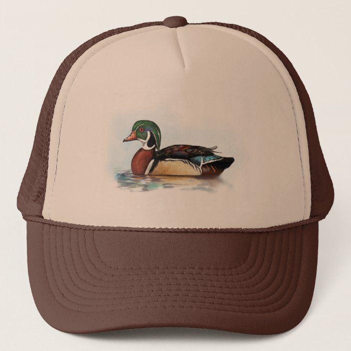 Wood Duck Trucker Hat | Zazzle.com