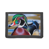 Wood Duck Wallet, Duck Hunting Trifold Wallet | Zazzle
