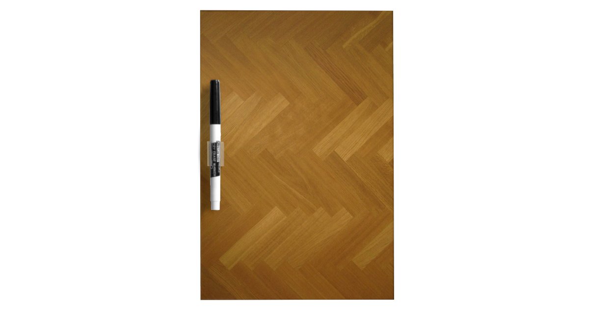 Wood Floor Panel Texture Background Dry-Erase Board | Zazzle