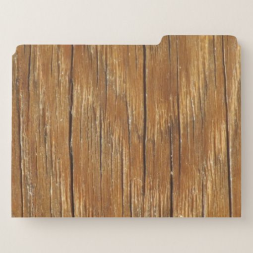 Wood Grain File Folder | Zazzle
