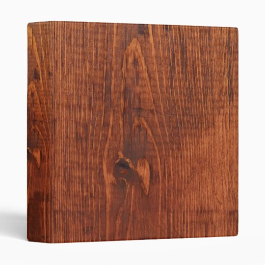 Wood Grain Look Binder | Zazzle.com