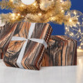 Wood Grain Pattern Wrapping Paper | Zazzle