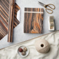 Wood Grain Pattern Wrapping Paper | Zazzle