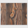 Wood Grain Pattern Wrapping Paper | Zazzle