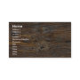 Wood grain, sheet of weathered timber business card | Zazzle